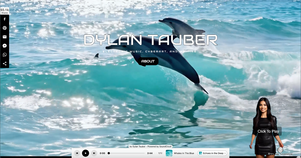 Dylan Tauber – Transcendental Electronic Music & Consciousness Art